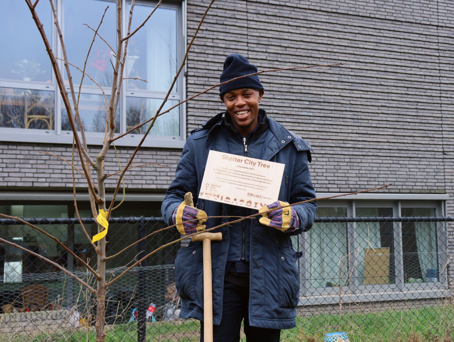 Human Rights Day Tree Planting - UWC Maastricht